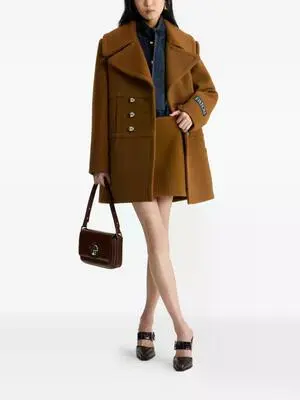 Patou Double-breasted Buttoned Coat