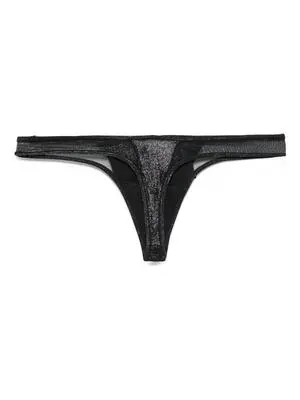 MAISON CLOSE Minuit Thong Bikini Bottoms