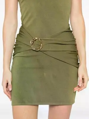 Simkhai Belted Draped Dress
