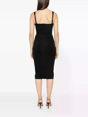 Elisabetta Franchi Sweetheart Neckline Mini Dress