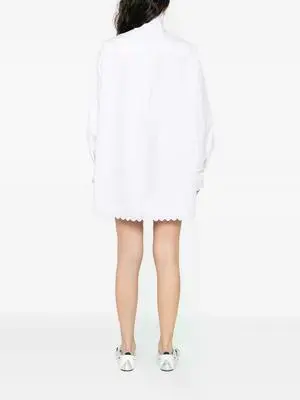 Coperni Ruffled Pleated Dress