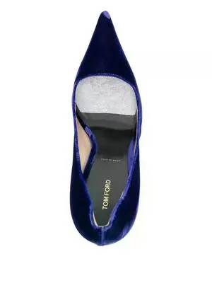 TOM FORD 85mm Suede Pumps - Blue
