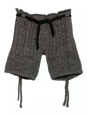 Ottolinger Cable-knit Drawstring Shorts