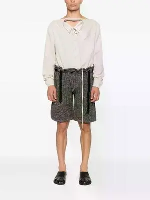 Ottolinger Cable-knit Drawstring Shorts