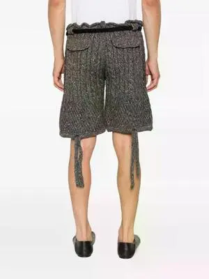 Ottolinger Cable-knit Drawstring Shorts