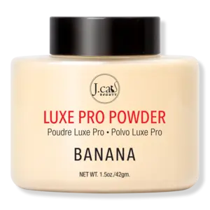 J.CAT BEAUTY Luxe Pro Powder - Banana