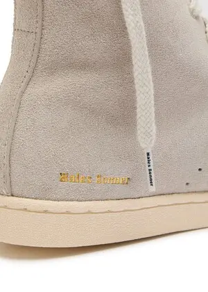 WALES BONNER Adidas X Superstar Brushed Suede Sneakers