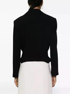 Theory Double-breasted Cropped Jacket