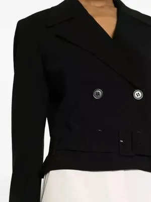 Theory Double-breasted Cropped Jacket
