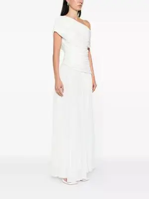 Simkhai Draped One-shoulder Dress