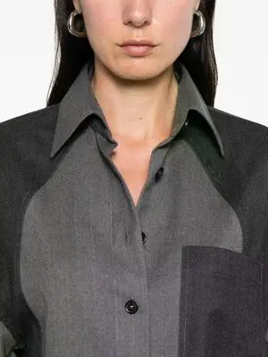 Stella McCartney Paneled Button-up Shirt