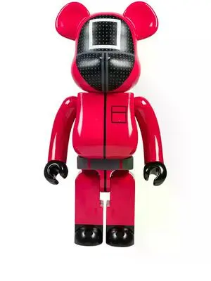 MEDICOM TOY X Squid Game Guard Be@rbrick Figure - Red