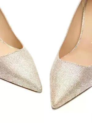 STUART WEITZMAN 75mm Glitter Pointed-toe Pumps