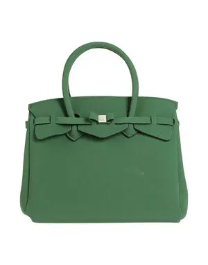 Save My Bag Handbag In Polyamide And Elastane - Green