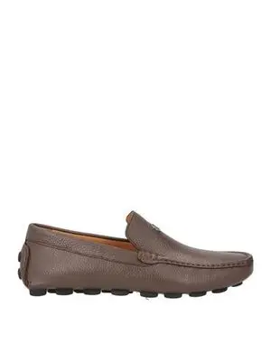 CERRUTI 1881 Dark Cow Leather Loafers - Brown