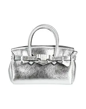 Save My Bag Metallic Tote Bag - Silver