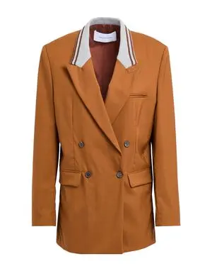 Fabiana Filippi Double-breasted Blazer - Brown