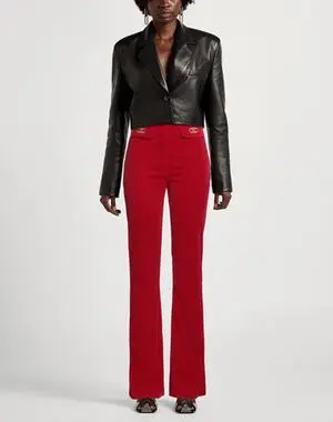 Elisabetta Franchi Flared Velvet Pants