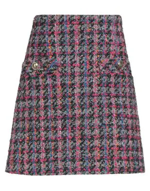 Sandro Mini Flared Tweed Skirt