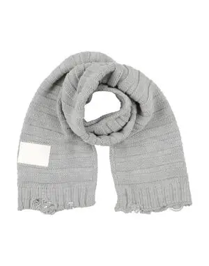 MAISON MARGIELA Scarf Acrylic, Virgin Wool - Grey