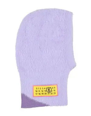MAISON MARGIELA Knitted Balaclava - Purple