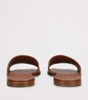 Chloé Leather Soleil Flat Sandals