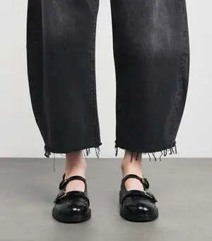FRAME The Bubble Crop Jeans - Navy