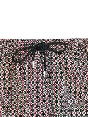 Gcds Geometric-pattern Drawstring Shorts