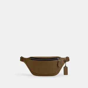 COACH OUTLET COACH® Warren Mini Belt Bag Gunmetal/green