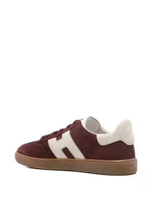 Hogan Logo-patch Sneakers - Red