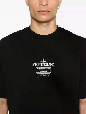 Stone Island Logo-print Cotton T-shirt