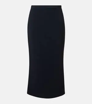 Givenchy Cady Crêpe Pencil Skirt - Black
