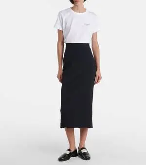 Givenchy Cady Crêpe Pencil Skirt