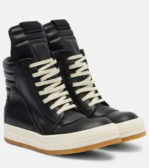 Rick Owens Mid Calf Sneakers For Women