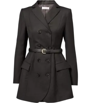 Self-portrait Belted Outerwear For Women