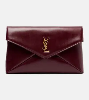 Saint Laurent Cassandre Leather Pouch