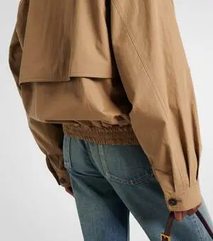 Saint Laurent Cotton Canvas Jacket