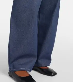 RÓHE High-rise Barrel-leg Jeans