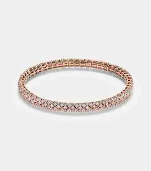 Shay Jewelry 18kt Rose Bracelet With Diamonds - Gold