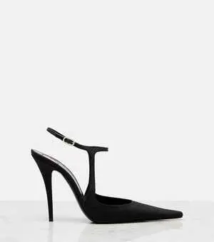 Saint Laurent Manon 110 Slingback Pumps