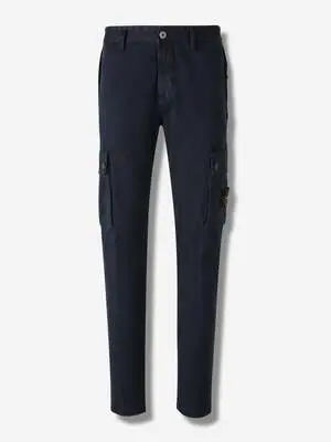 Stone Island Compass Label Trousers - Navy Blue