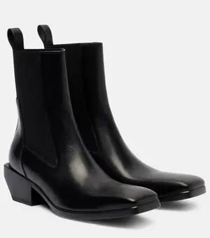 Rick Owens Square Toe Boots For Women