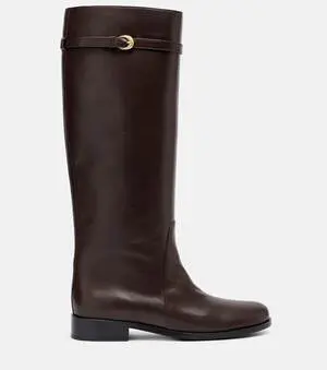 Staud Harlow Leather Knee-high Boots