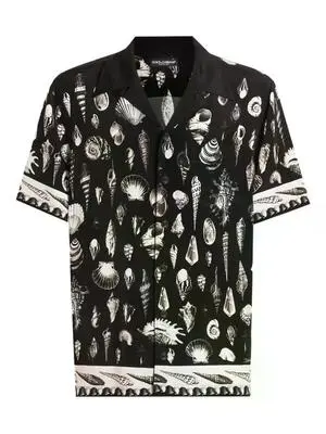 Dolce & Gabbana Hawaii Seashell-print Shirt