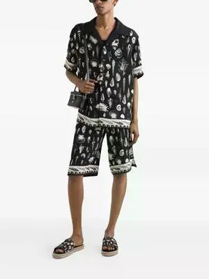 Dolce & Gabbana Hawaii Seashell-print Shirt
