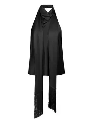 Nina Ricci Halterneck Fringed Top