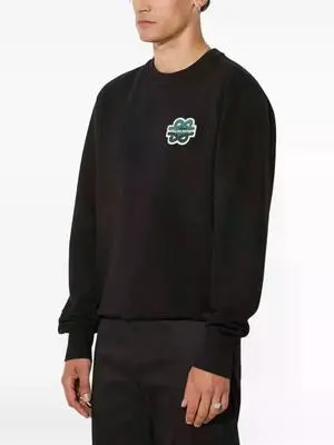 Filling Pieces Embroidered Logo Sweatshirt