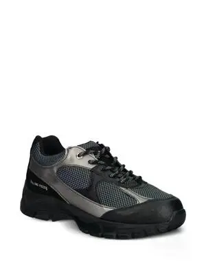 Filling Pieces Metallic-panel Mesh Sneakers - Black