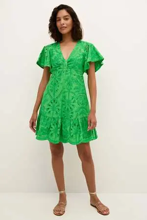 MARIE OLIVER Carmina Mini Dress - Emerald