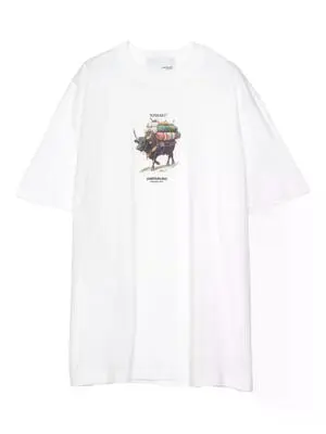 YOSHIOKUBO Yak Cotton T-shirt - White